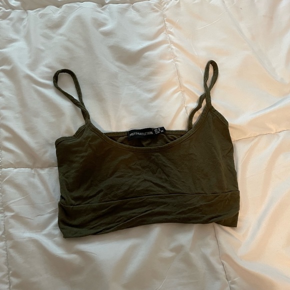 Missguided | Tops | Neve Worn Green Bralette Crop Top | Poshmark